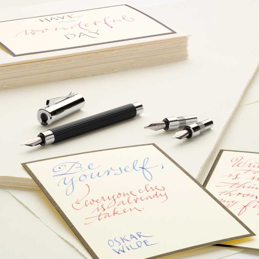 Graf von Faber-Castell Tamitio Calligraphy Set Black - Transition Store