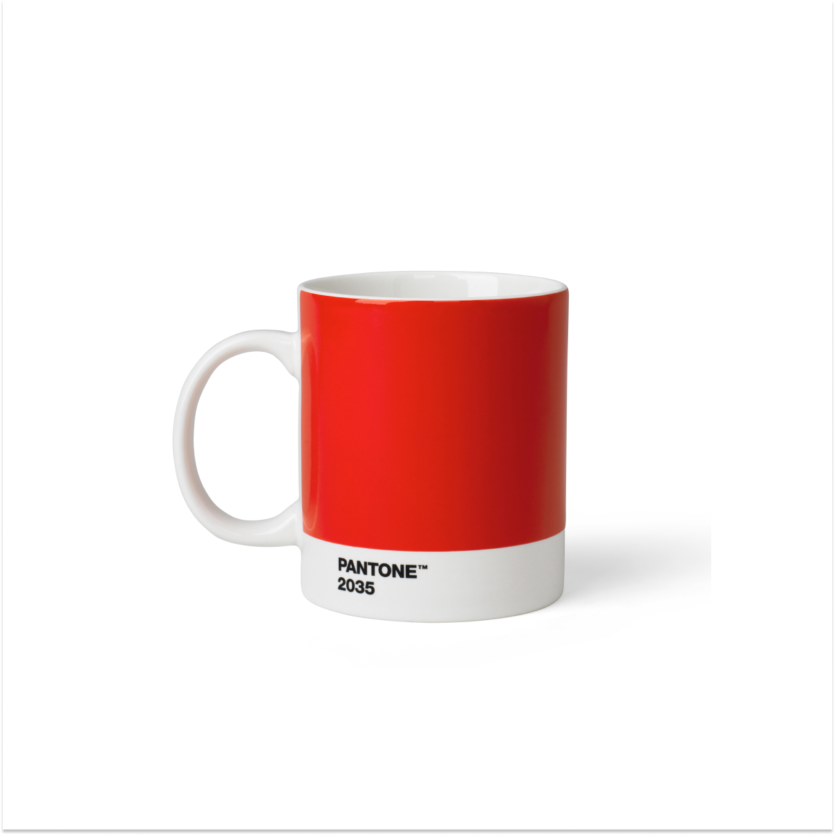Pantone Porcelain Mug - Red - Transition Store