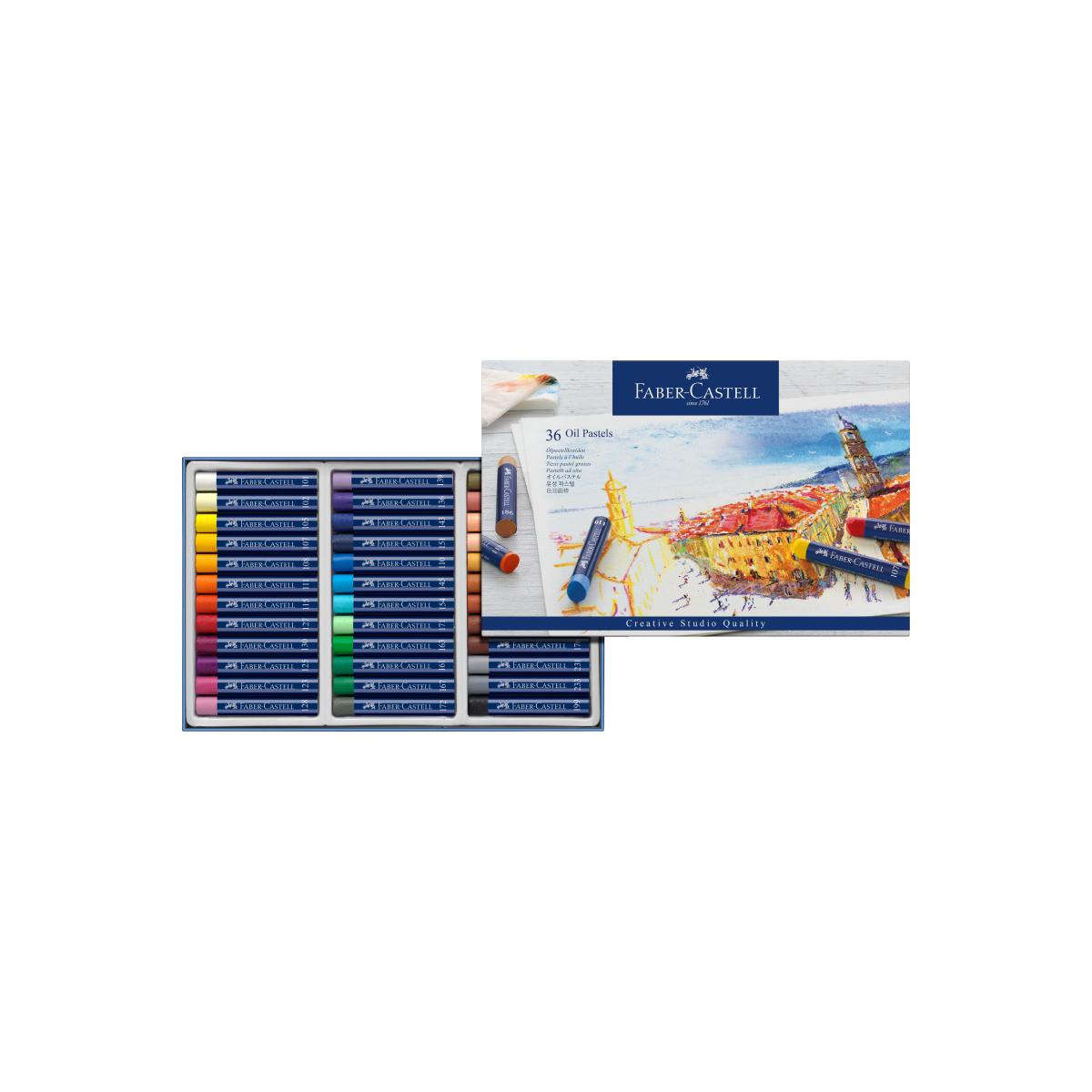 Faber-Castell Creative Studio Oil Pastels (Pack of 36) - Transition Store