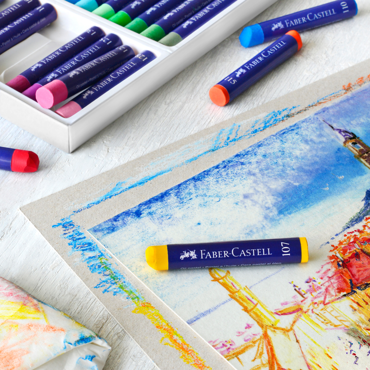 Faber-Castell Creative Studio Oil Pastels (Pack of 36) - Transition Store