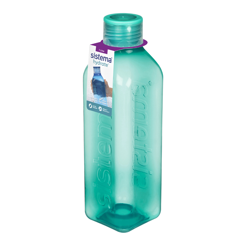 Sistema Square Bottle - Assorted - 1L - Transition Store